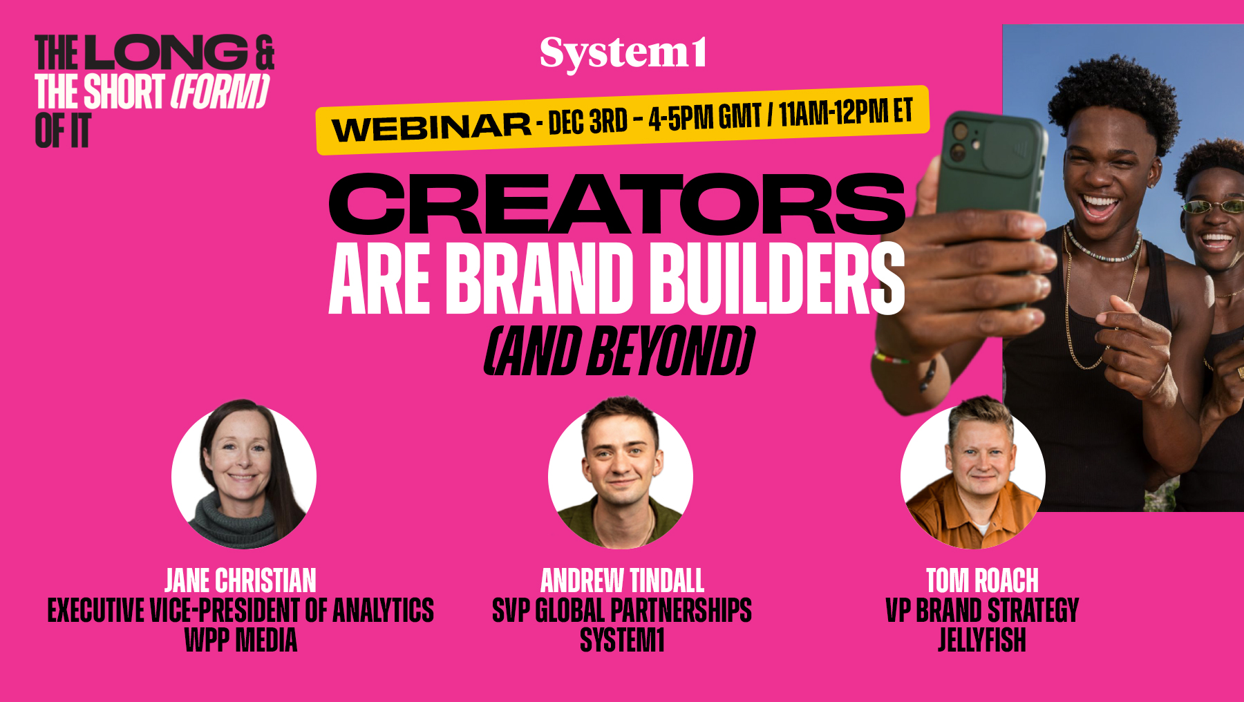 Creators Are Brand Builders (and Beyond) - System1 Group